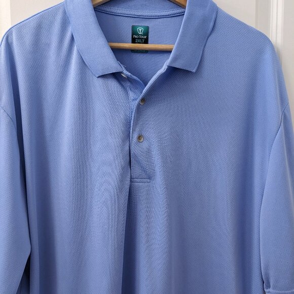 Pro Tour | Shirts | Pro Tour 2xlt Airplay Mens Sport Periwinkle Short ...
